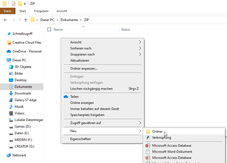 ️ ZIP Datei erstellen - so einfach geht's unter Windows